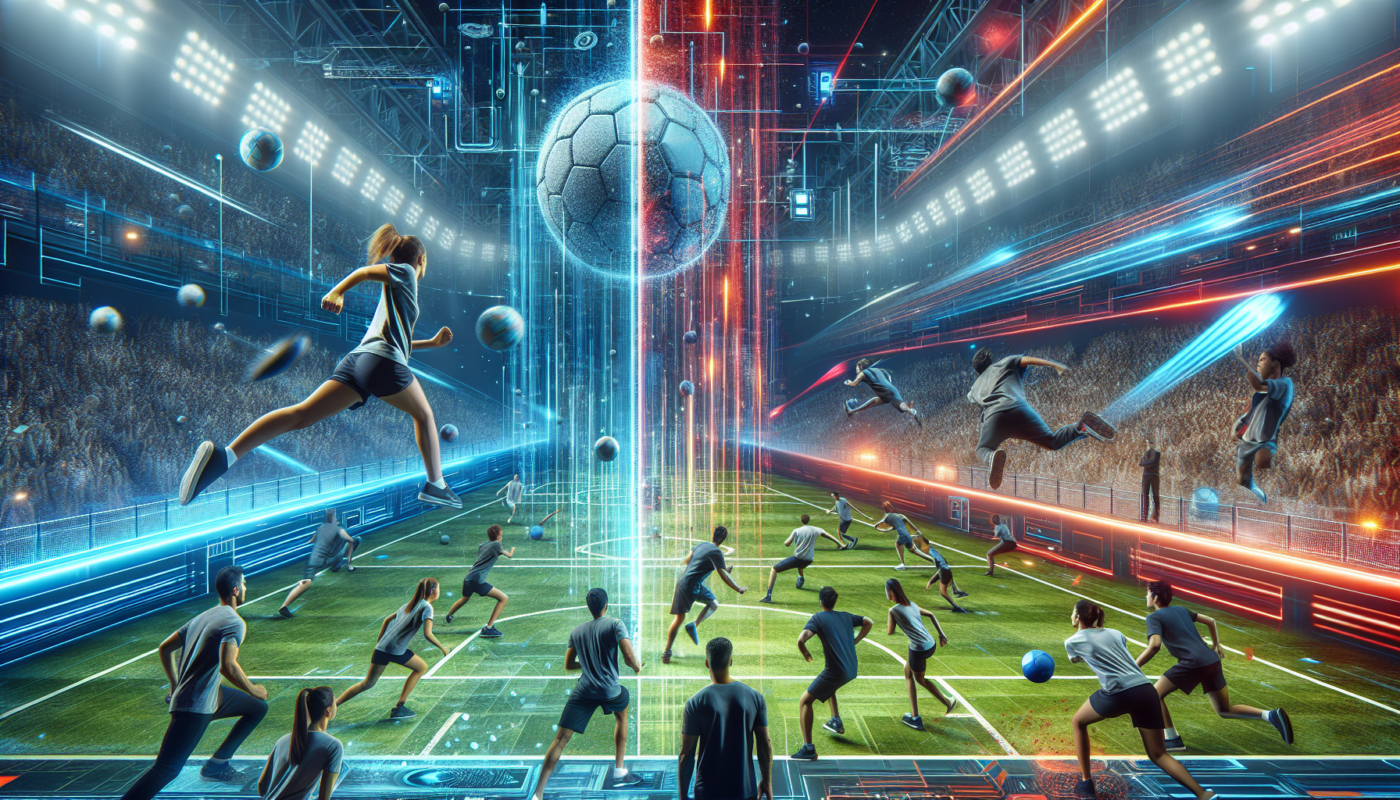 Red Bull Combines Technology, Sports, and Gaming in an Epic Dodgeball ...