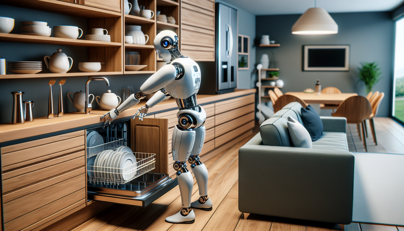 1X’s Humanoid Robot Spotted Organizing: From Emptying the Dishwasher to ...